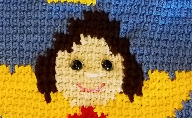 Tunisian Crochet Christmas Angel Graph – Helenmay Crochet You Tube Channel