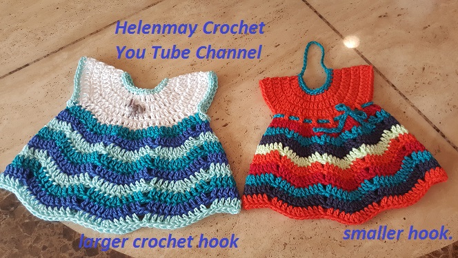 Helenmay Crochet Hotpad Potholder Dresses – Helenmay Crochet You Tube ...