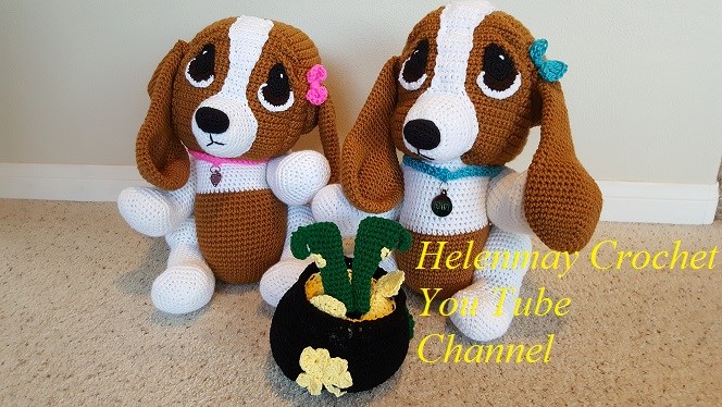 Crochet Hound Dog – Helenmay Crochet You Tube Channel